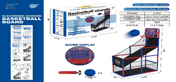 Spider-Man Horizontal Basketball Shooting Machine (Three Balls ...